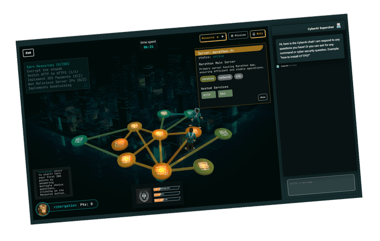 OpenCyber AI - Test your Cyber Security Skills with AI